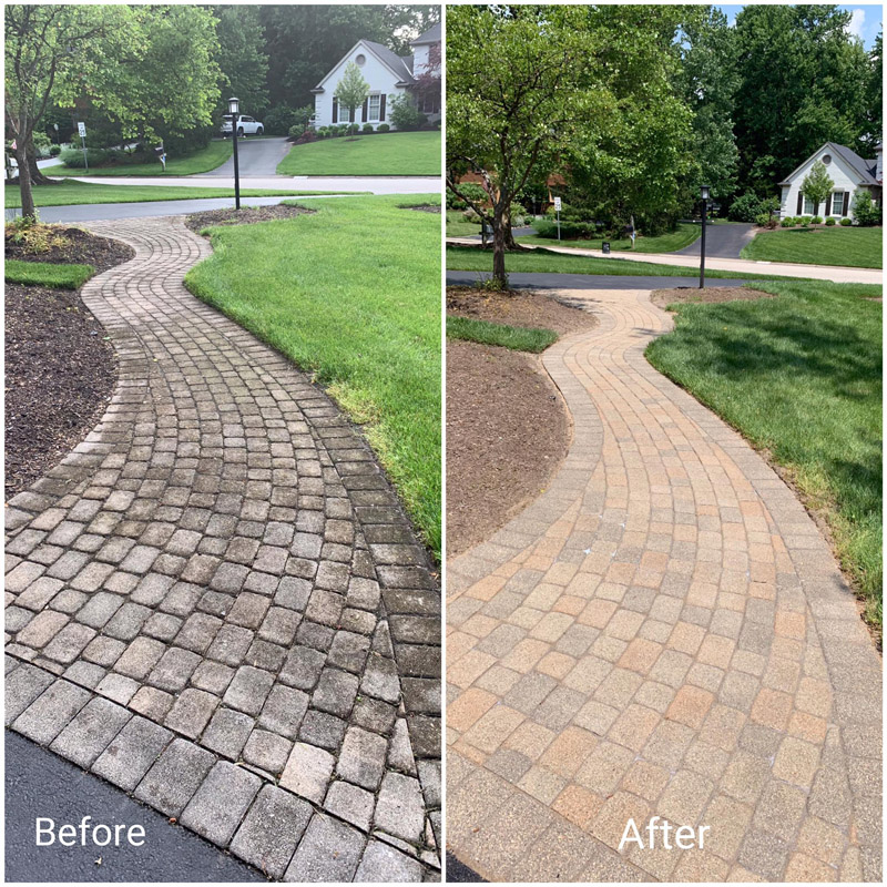 Paver Restoration Photos | Dayton, Cincinnati, Columbus, OH