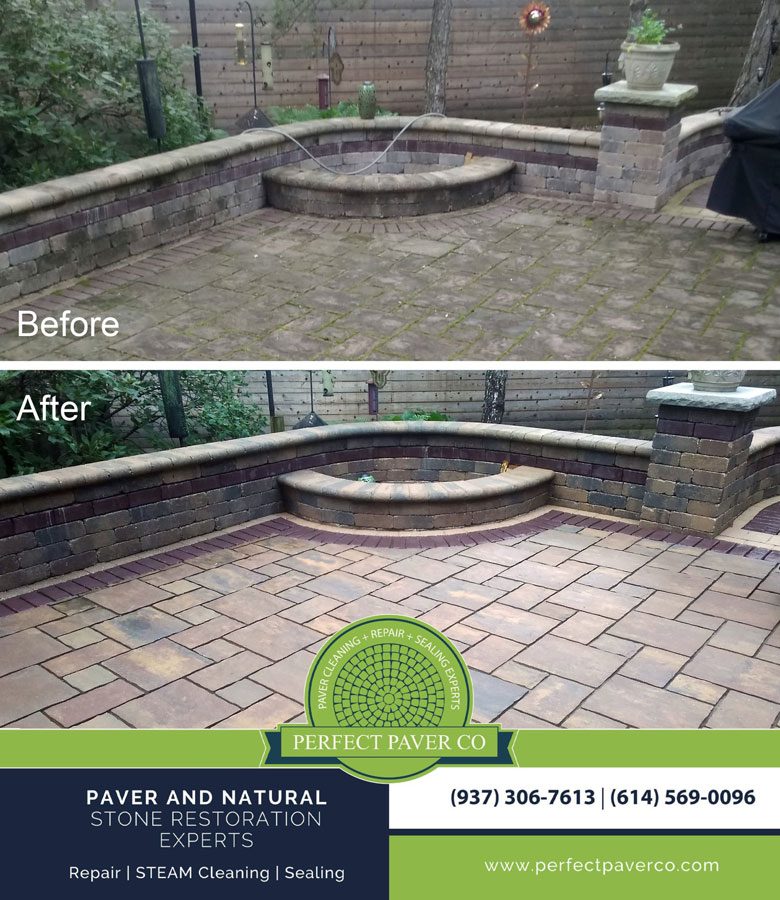 Paver Restoration Photos | Dayton, Cincinnati, Columbus, OH