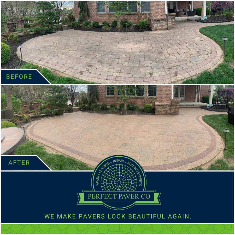 Paver Restoration Photos | Dayton, Cincinnati, Columbus, OH