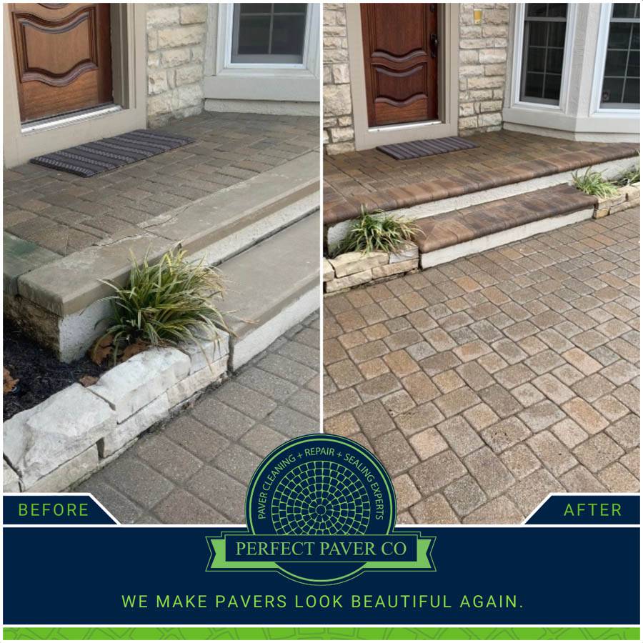 Paver Restoration Photos | Dayton, Cincinnati, Columbus, OH